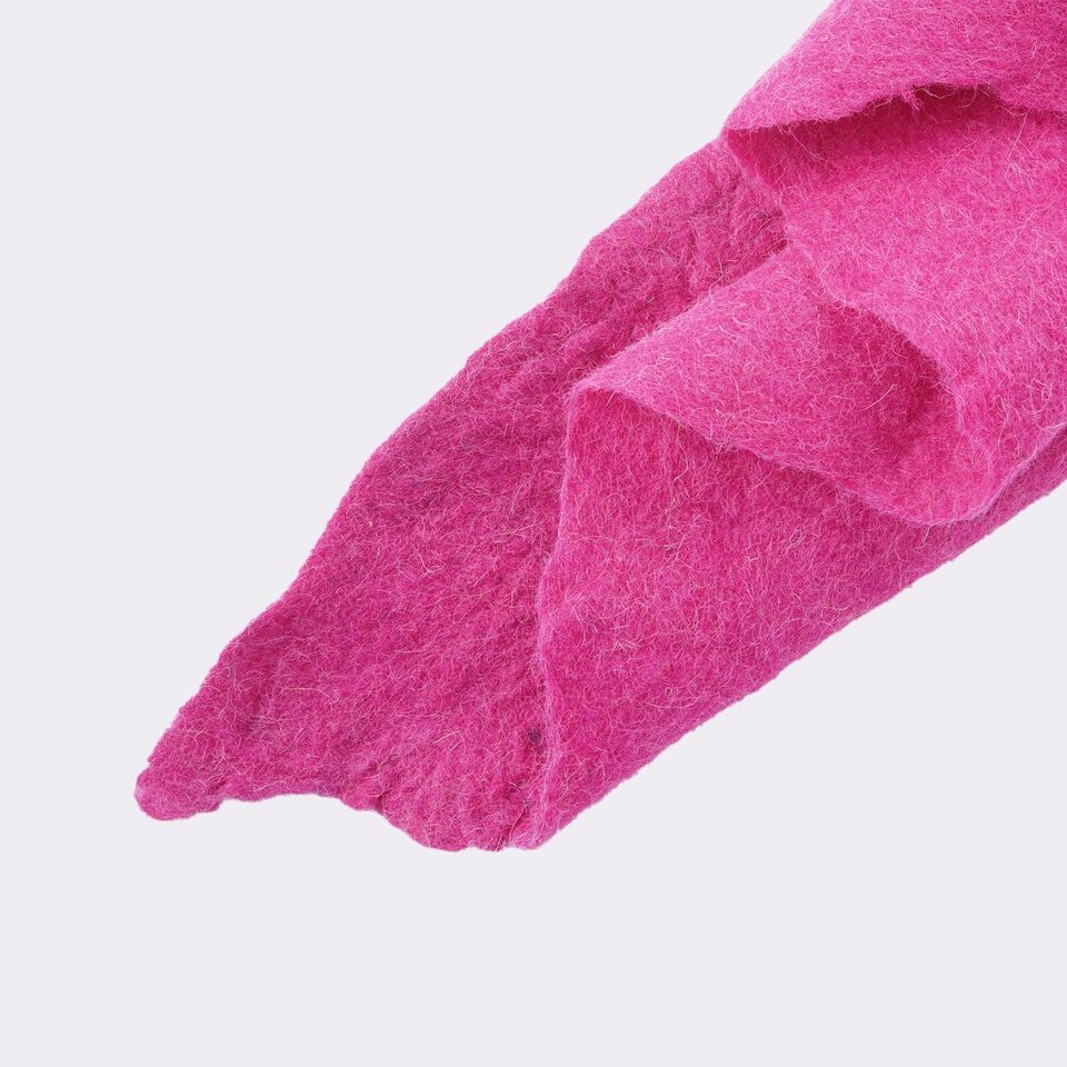 Handcrafted Pink Wool Felt Sheet for DIY Crafts, Craft Kit Supplies ...