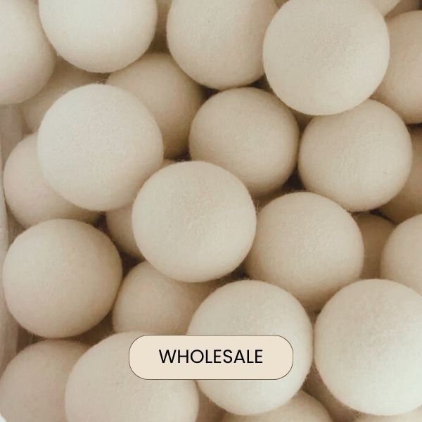 Handcrafted Set of 6 | Private Label | Custom Branded Wool Dryer Balls ...